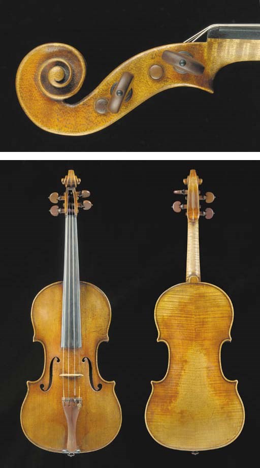 A fine Neapolitan violin by Niccolo Gagliano, 1728, labelled Nicolaus ...