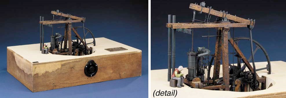 A finely built and detailed electrified 1:24 scale display model of ...