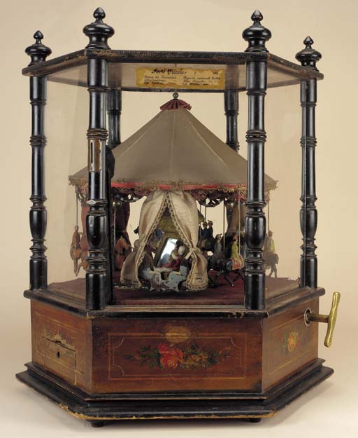 A musical carousel automaton,