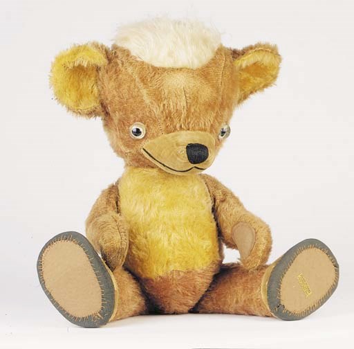 A rare Merrythought 'Punkinhead' teddy bear | Christie's