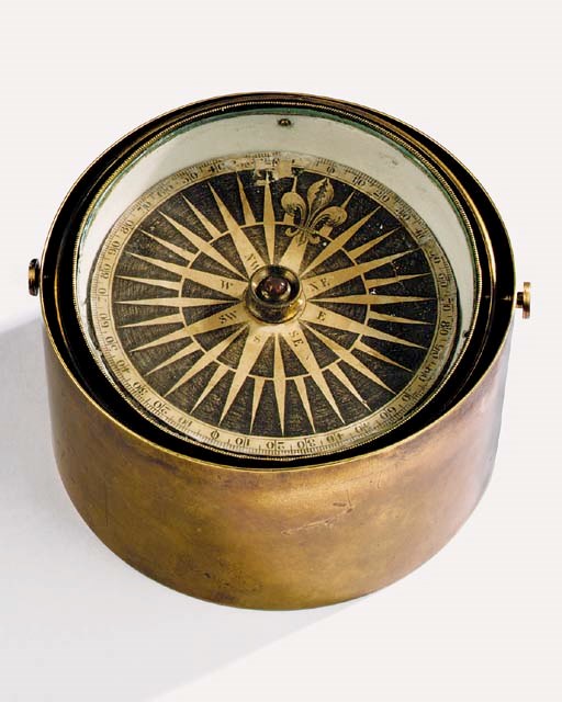 A late 18th Century dry card compass | Christie's
