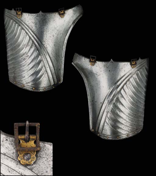 A Fine Pair Of German Gothic Tassets