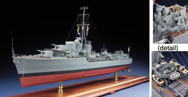 A FINE EXHIBITION STANDARD 1:96 SCALE STATIC DISPLAY MODEL OF THE ...