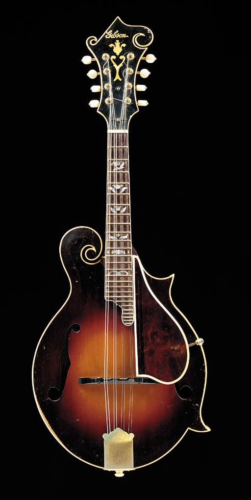 An American mandolin by Gibson Incorporated, Kalamazoo, circa 1933 ...