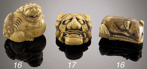 An ivory netsuke model of Kwanyu18th Century | Christie's