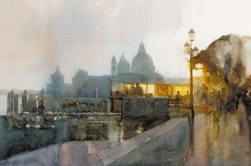 Peter Kelly (20th Century) , A Winter Evening, Venice | Christie's