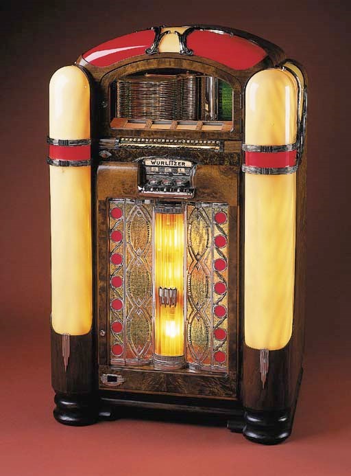 WURLITZER Model 800, 1940, Paul Fuller design, 78 rpm, 24 selections ...