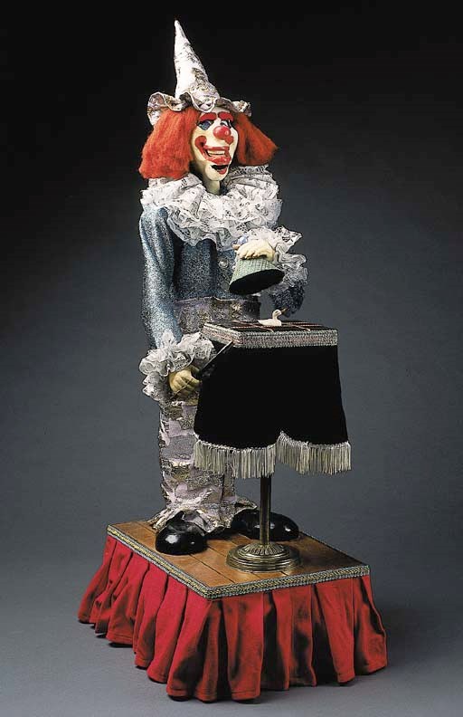 AUTOMATON, A FABULOUSLY WICKED LOOKING AUTOMATED CLOWN, IN A WONDERFUL ...