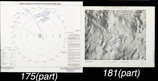 [MISSION CHARTS - SIGNED]. Apollo 13 Lunar Orbit Science Contingency ...
