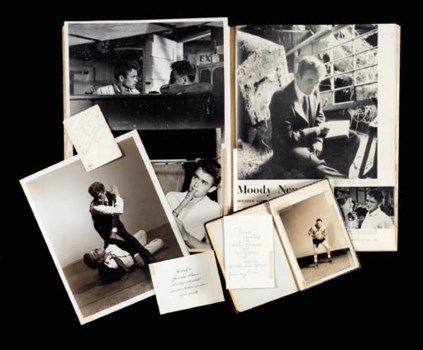 JAMES DEAN SIGNED COPY OF LIFE MAGAZINE AND TWO RARE PUBLICITY ...