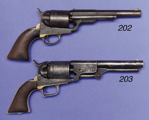 A RARE .44CF COLT THIRD MODEL 1848 DRAGOON CONVERSION REVOLVER, NO ...