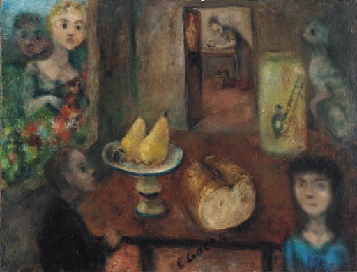 Edouard Goerg (1893-1969) , La fenêtre fleurie | Christie's