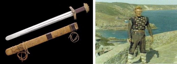 KIRK DOUGLAS PROP SWORD FROM "THE VIKINGS" , UNITED ARTISTS, 1958 ...