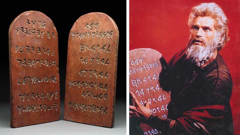 10 Commandments Tablets