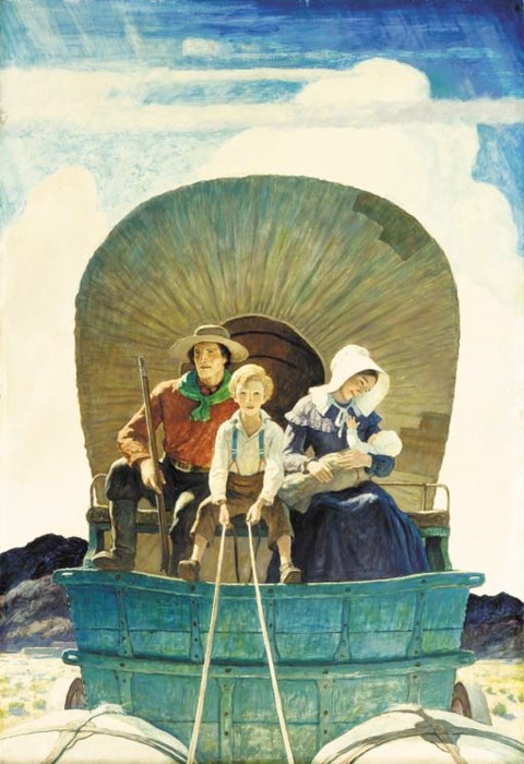 Newell Convers Wyeth (1882-1945) , Pioneers | Christie's