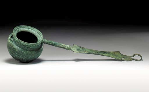 A ROMAN BRONZE SIMPULUM , CIRCA 1ST CENTURY A.D. | Christie's
