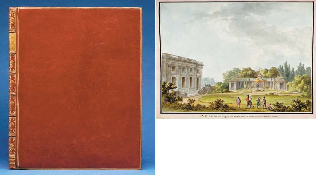 [VERSAILLES, PETIT TRIANON, Chateau and Garden]. MIQUE, Richard (1728 ...