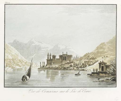 NEERGAARD, Bruun. Voyage pittoresque et historique du Nord de l'Italie ...