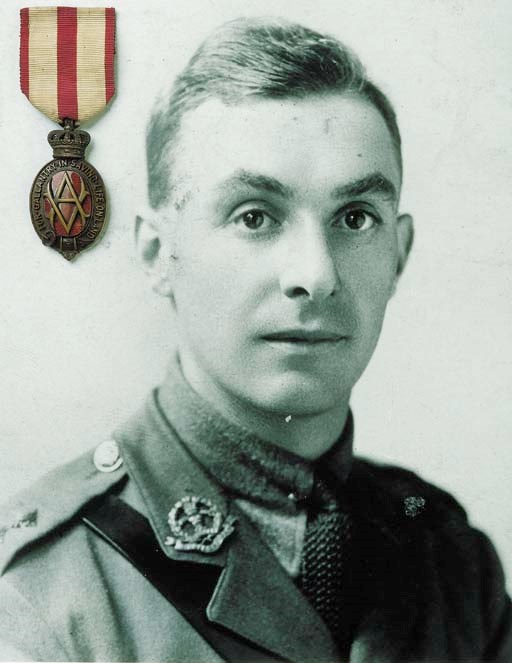 A Rare Great War Albert Medal to Lieutenant E.A. Simmons, Middlesex ...