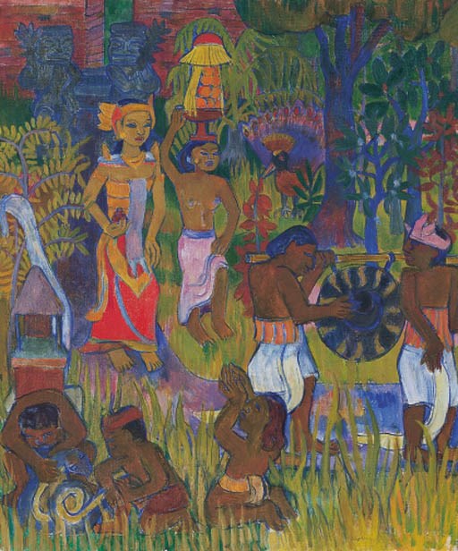 THEO MEIER (Switzerland 1908-1982) , Preparing the offering | Christie's