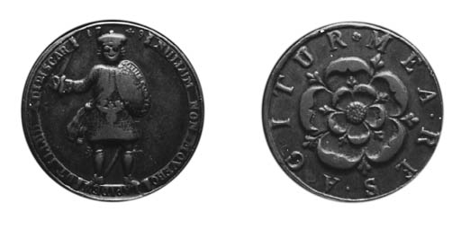 Charles Edward Stuart, the 'Highlander Medal', 1749, Copper, 29 mm ...