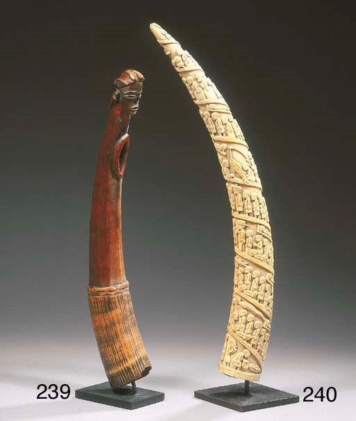 A FINE FANG IVORY OLIPHANT | Christie's