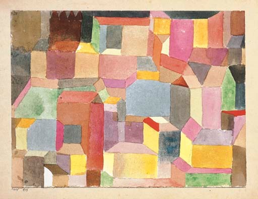 Paul Klee (1879-1940) , Mittelalterliche Stadt | Christie's