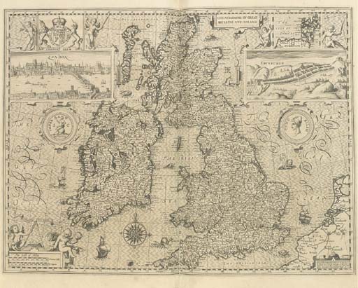 SPEED, John (1552-1629). The Theatre of the Empire of Great Britaine ...