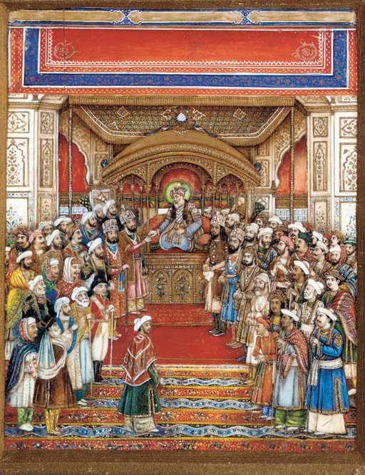 Durbar of Emperor Akbar IIDelhi School, 19th Century | Christie's