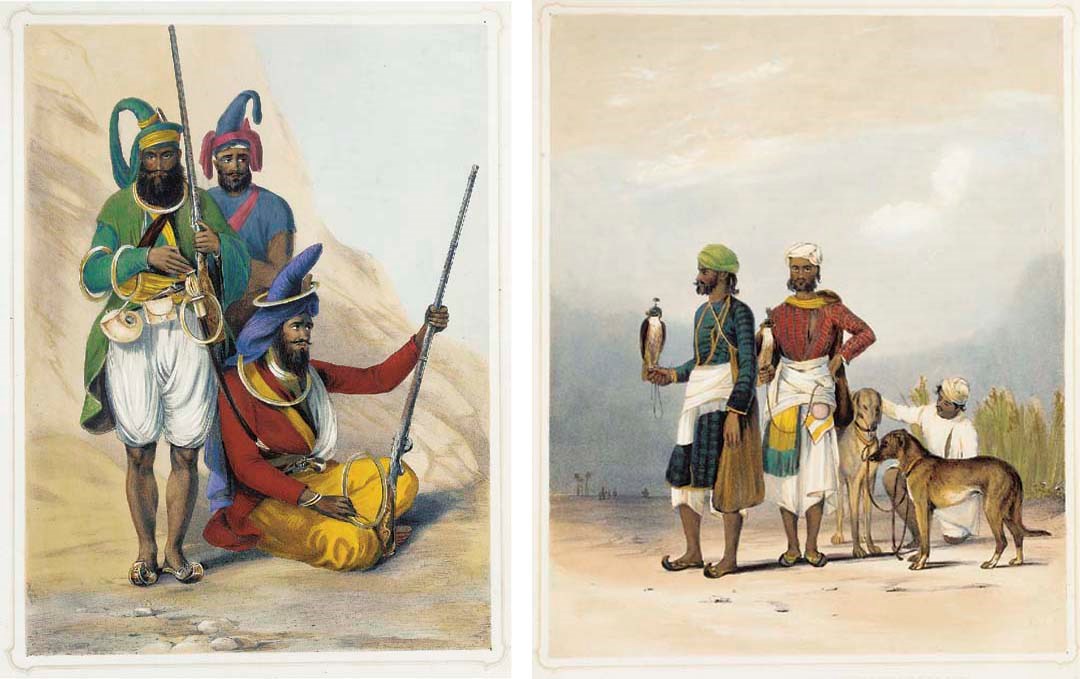 Emily Eden (1797-1869) , Portraits of the Princes and Peoples of India ...