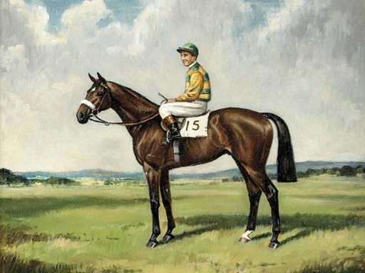 Richard Anscomb, 20th Century , Harden Ridden, with Charlie Smirke up ...