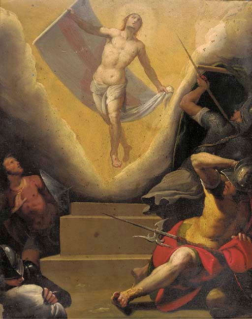 Circle of Alessandro Tiarini (Bologna 1577-1668) , The Resurrection ...