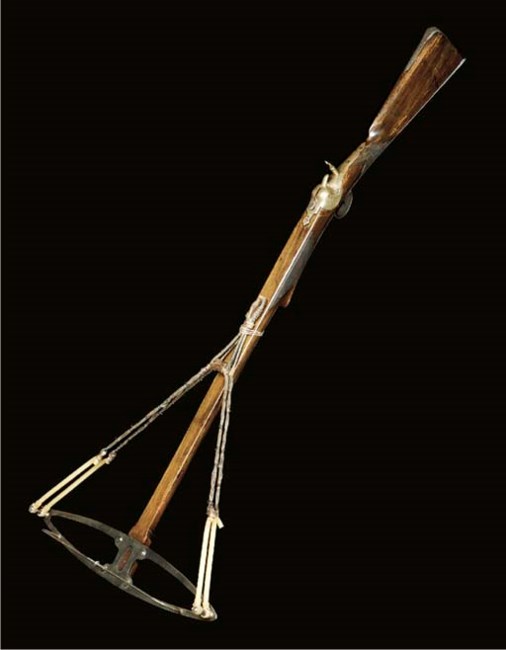 A HODGES PATENT CATAPULT GUN , BY R.E. HODGES, LONDON, NO. 41, CIRCA ...