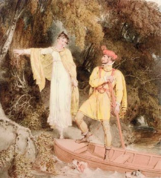Richard Westall, R.A. (1765-1836) , The Embarkation | Christie's