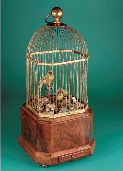 A double singing bird automaton | Christie's