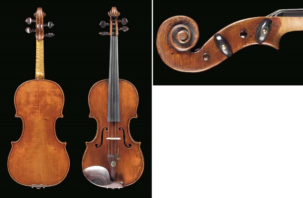 A good Italian violin by Giuseppe Guarneri filius Andreæ, labelled ...
