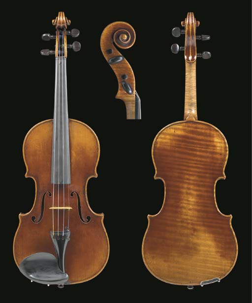 A fine French violin, Paris, circa 1800, ascribed to Nicolas Lupot, the ...