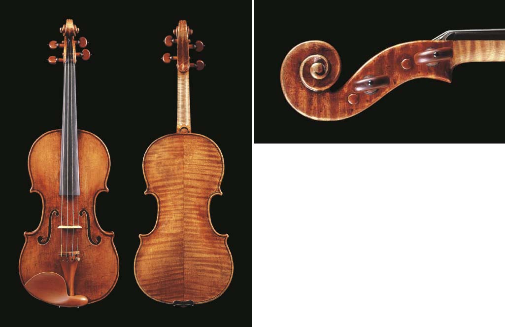 A fine Italian violin by Giuseppe Guarneri filius Andreæ, labelled ...