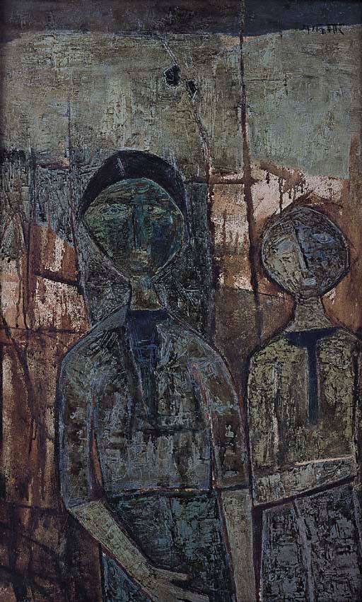 RAM KUMAR (b. India 1924) , Untitled | Christie's