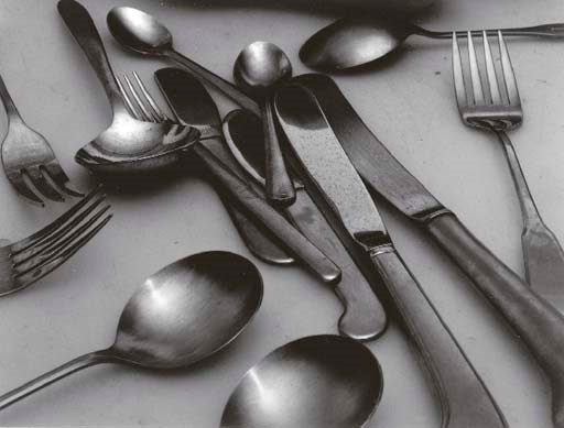 JAN GROOVER , Untitled (Still-life with silverware) | Christie's