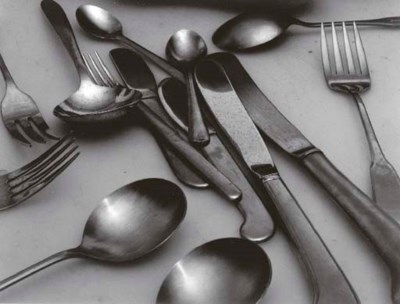 JAN GROOVER , Untitled (Still-life with silverware) | Christie's