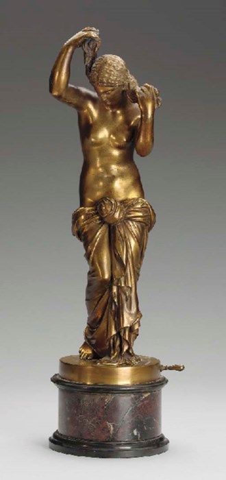 A gilt-bronze figure of a bathing Venus, , EARLY 20TH CENTURY, | Christie's