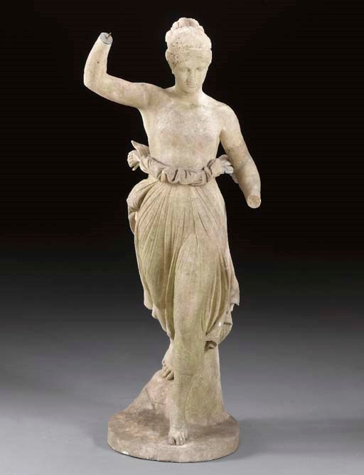 A MARBLE FIGURE OF HEBE, , AFTER CANOVA, LATE 19TH CENTURY, | Christie's