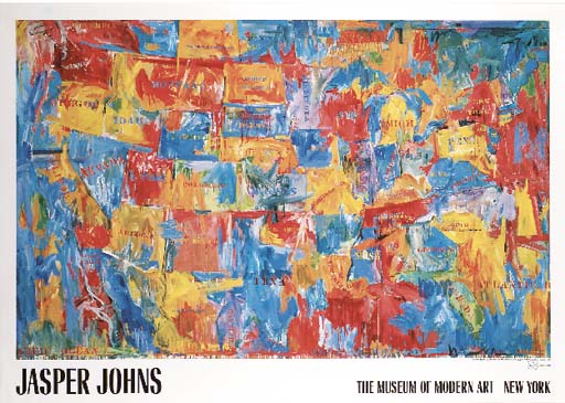 Jasper Johns Map
