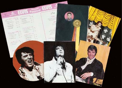 ELVIS PRESLEY SOUVENIR MENUS FROM LAS VEGAS SHOWS , 1970S | Christie's