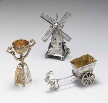 A COLLECTION OF SILVER MINIATURES, | Christie's