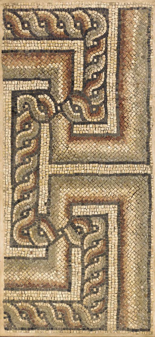 A BYZANTINE MARBLE MOSAIC PANEL , CIRCA 5TH-6TH CENTURY A.D. | Christie's
