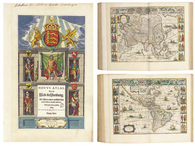 BLAEU, Willem Janszoon (1571-1638) and Johannes BLAEU (c.1598-1673). Novus Atlas, das ist Welt ...