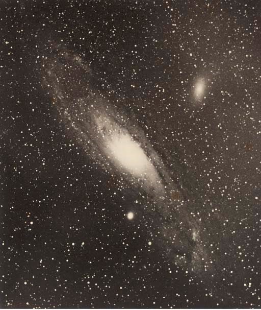 ISAAC ROBERTS (1829-1904) , Photograph of Nebula. 31M. Andromedæ ...