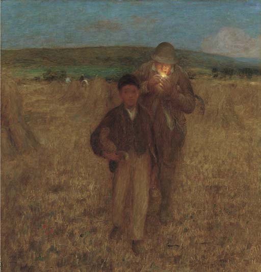 Art Reproductions The Harvesters` Return by Edward William Stott (1859 ...